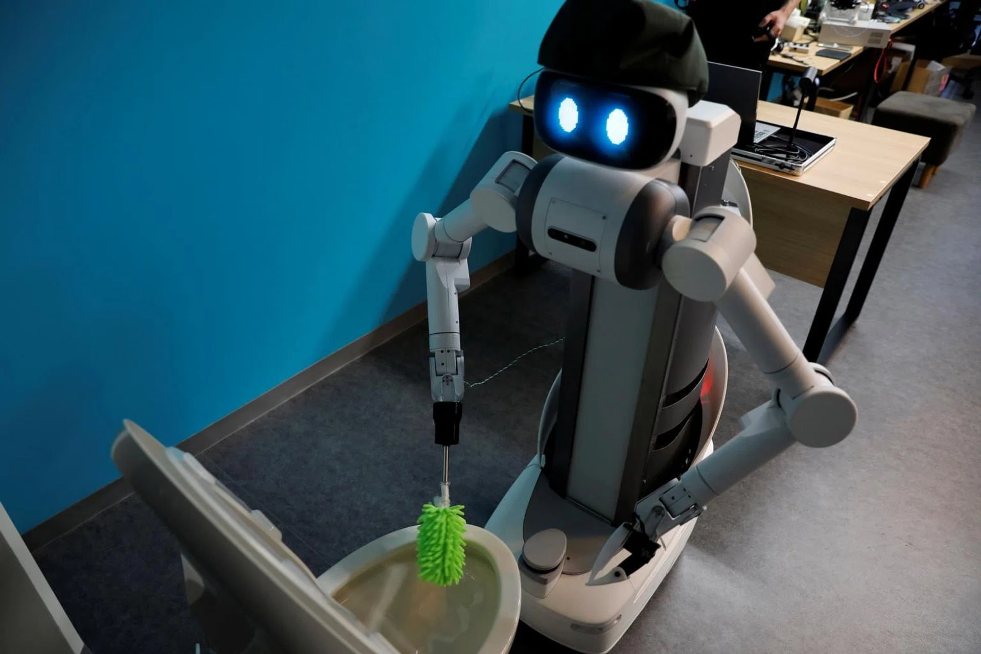 Robot built for Japan's ageing workforce finds coronavirus role - The ...