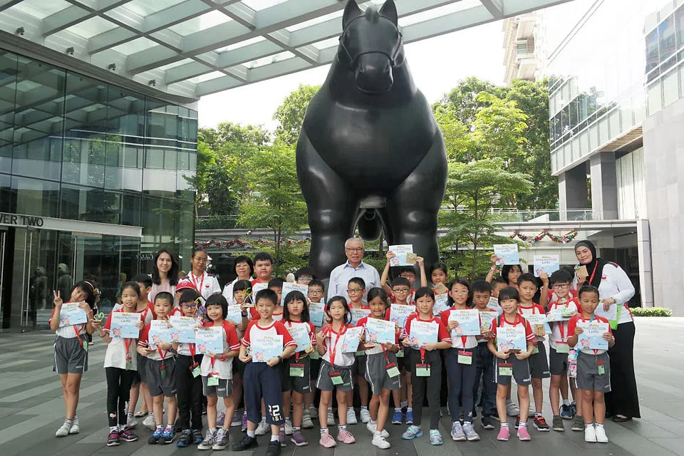 Ho Bee Land takes students to explore art at The Metropolis - The ...