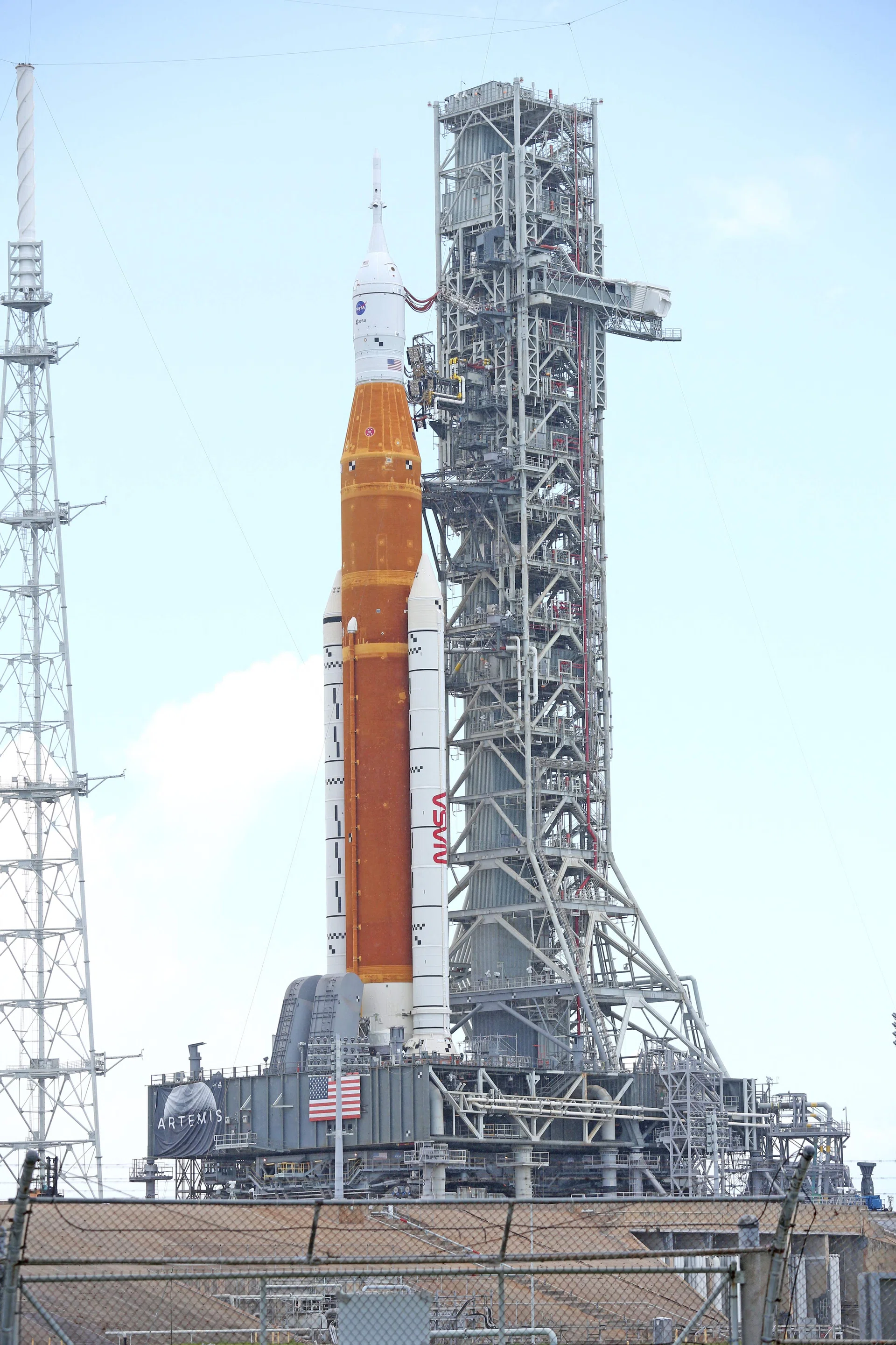 Nasa's new rocket on launchpad for trip to Moon - The Business Times