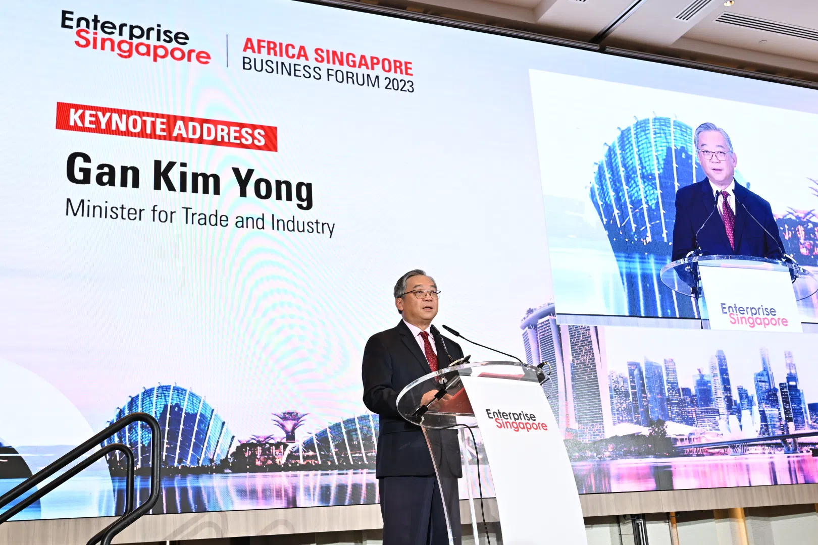 Singapore could serve as a node in Africa-Asia trade: Gan Kim Yong ...