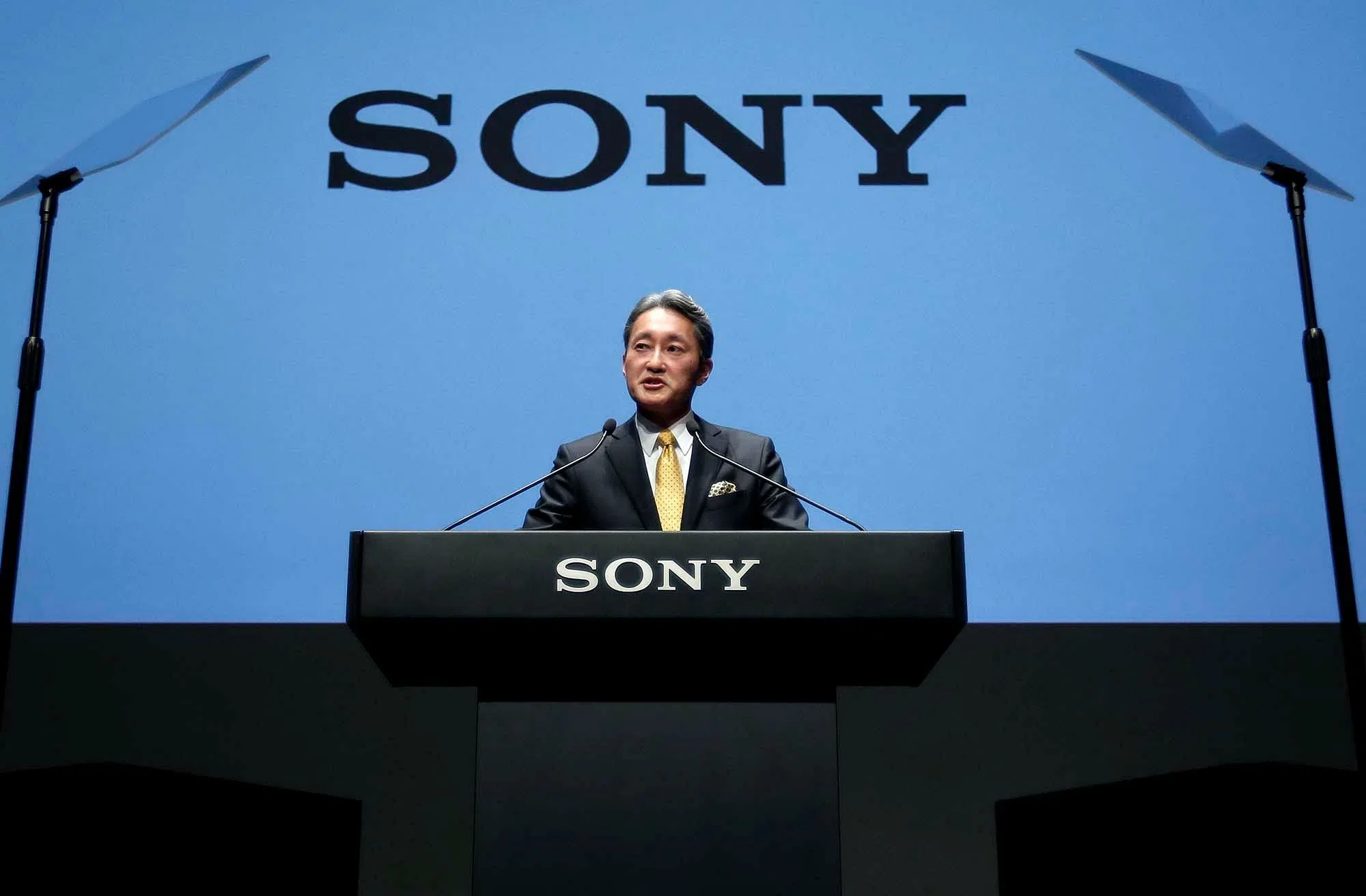 Shares in Sony surge after swing to profit