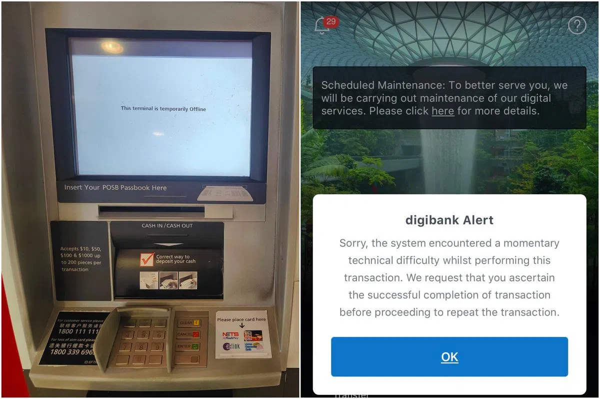 DBS, Citibank banking services resume after hours of disruption on ...