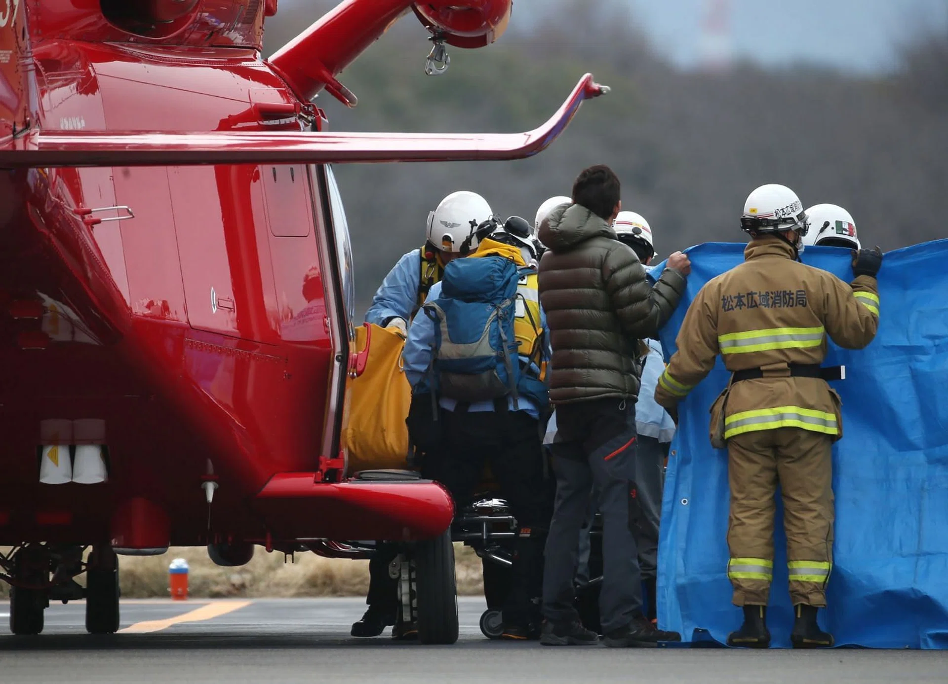Nine dead in Japan helicopter crash - The Business Times