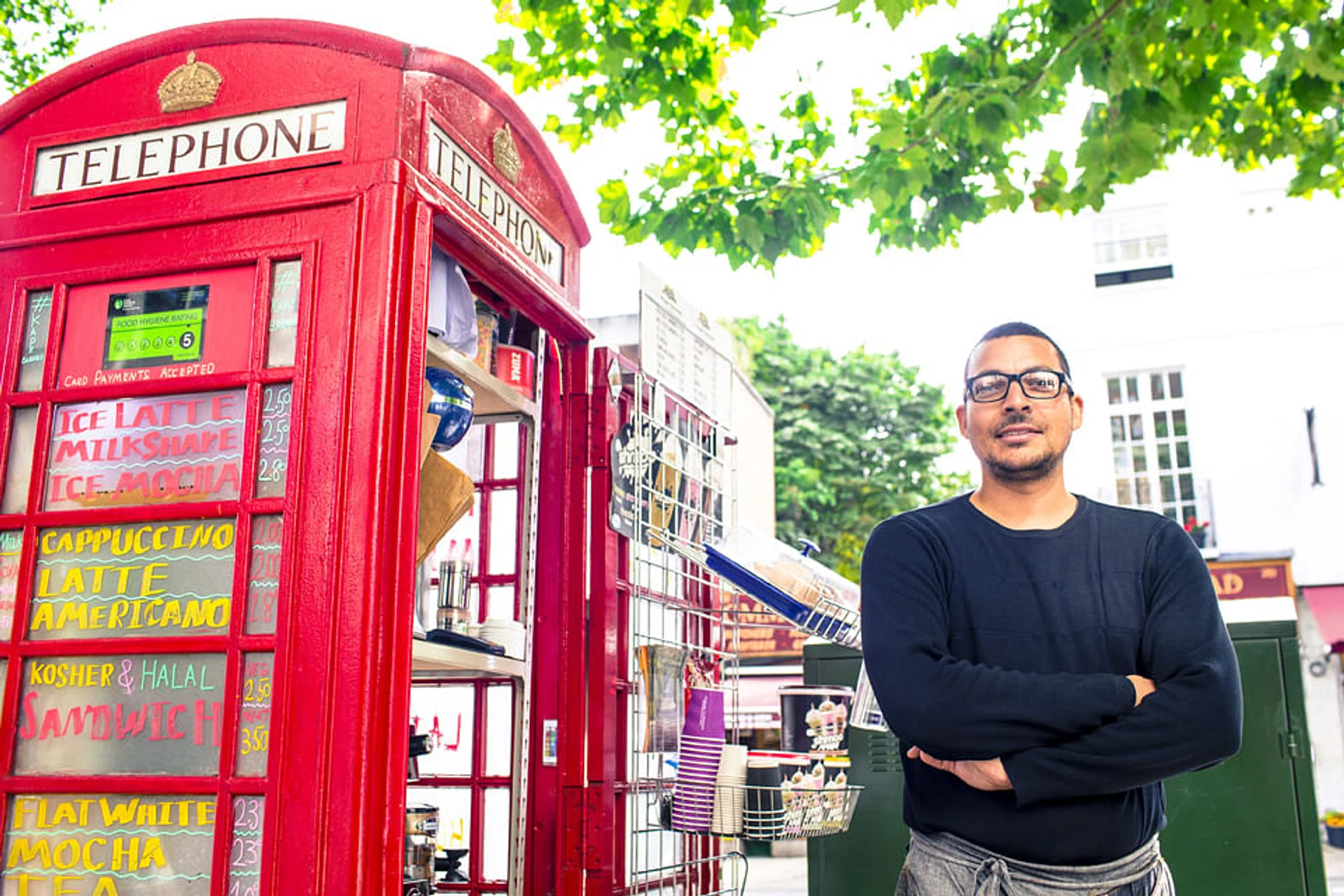 Britain's iconic red phone booths find their second calling - The ...