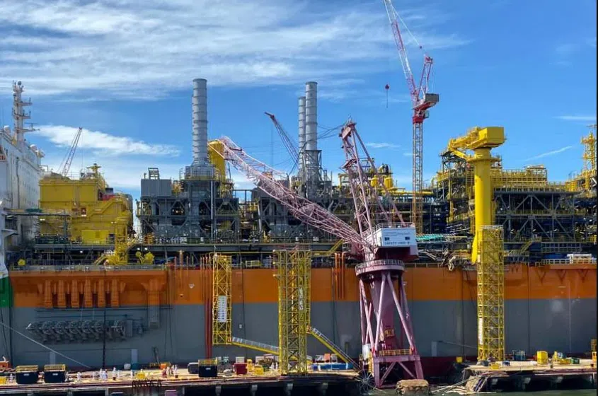Search under way for worker who fell into sea after crane toppled in ...