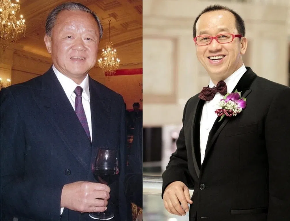 Tycoon Oei Hong Leong, Raffles Edu chairman Chew Hua Seng in courtroom ...