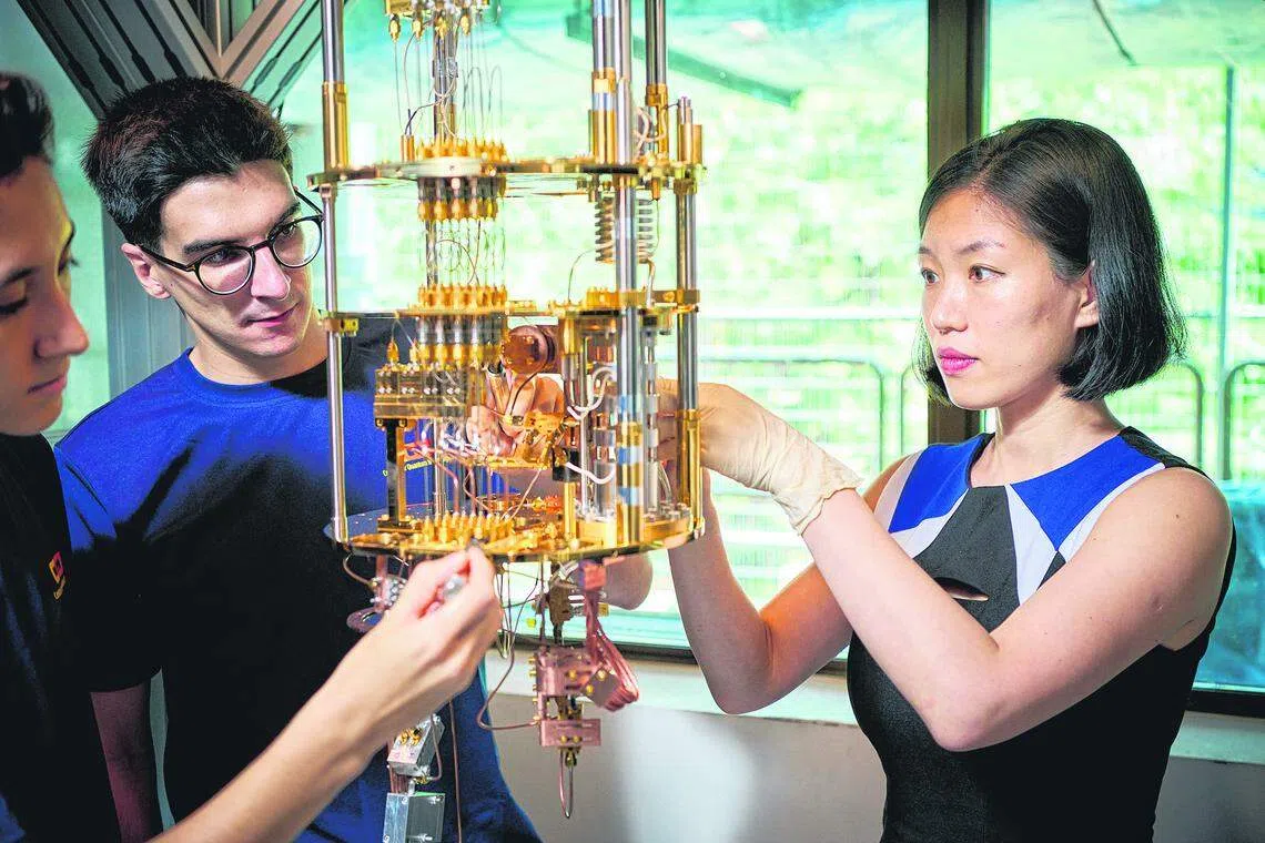 What good is a newborn baby? Quantum tech in its infancy, but industry ...