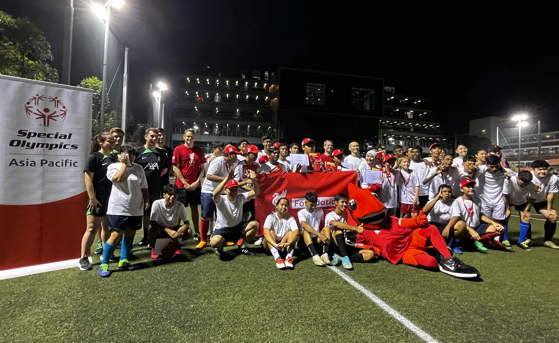 Liverpool teams up with Special Olympics to run football clinics for ...