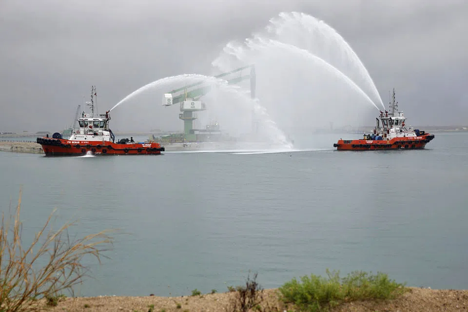 Phase 1 of mega Tuas port on track to open in 2021 - The Business Times