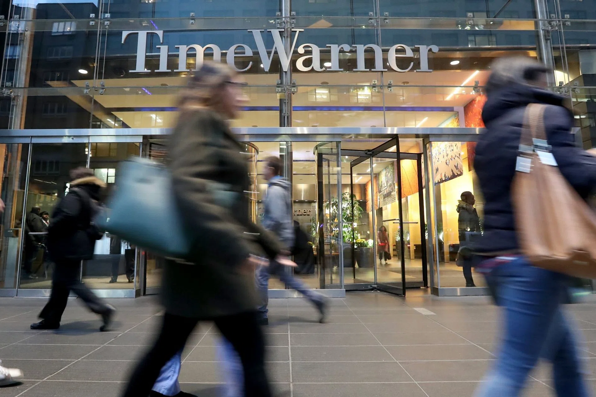 US files suit to block US$85b AT&T-Time Warner merger - The Business Times
