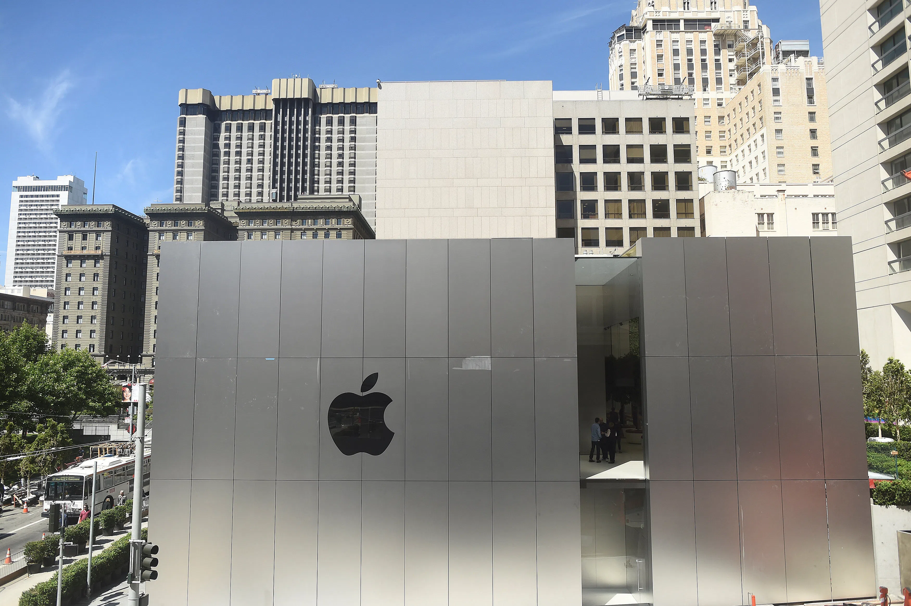 Apple unveils new store design in San Francisco - The Business Times