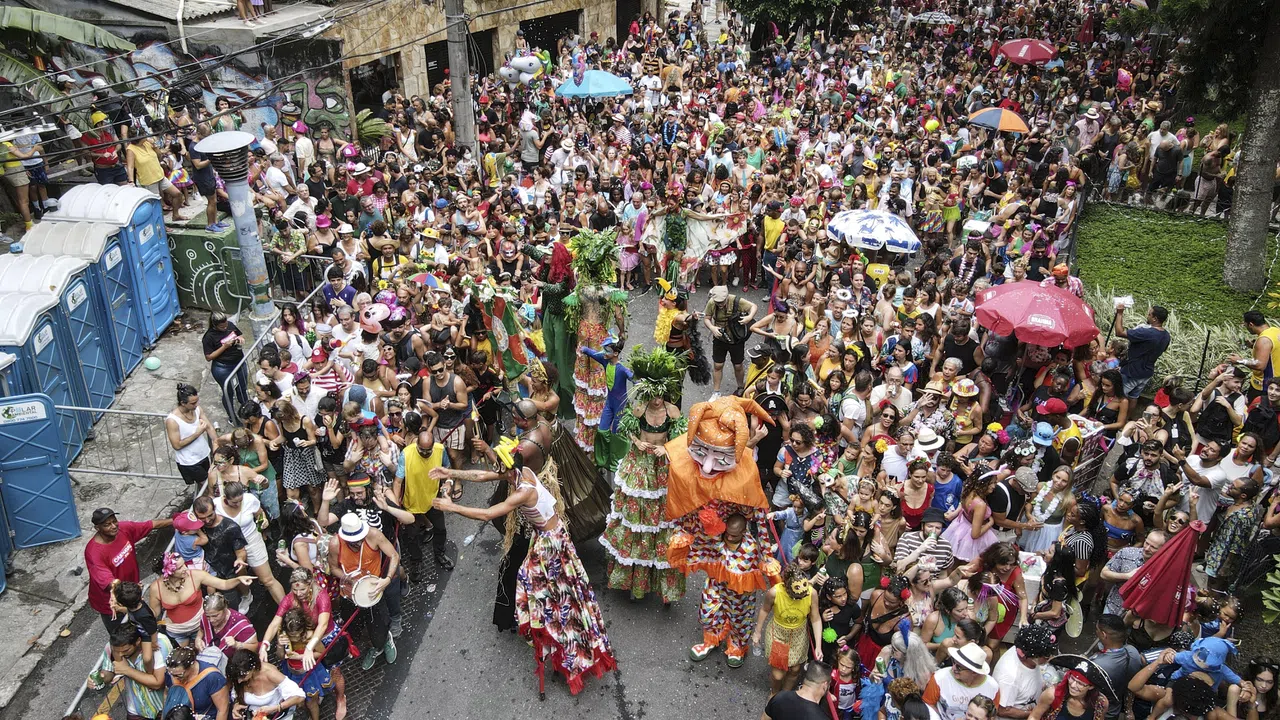 'Rebirth' in Rio as carnival street parties return - The Business Times