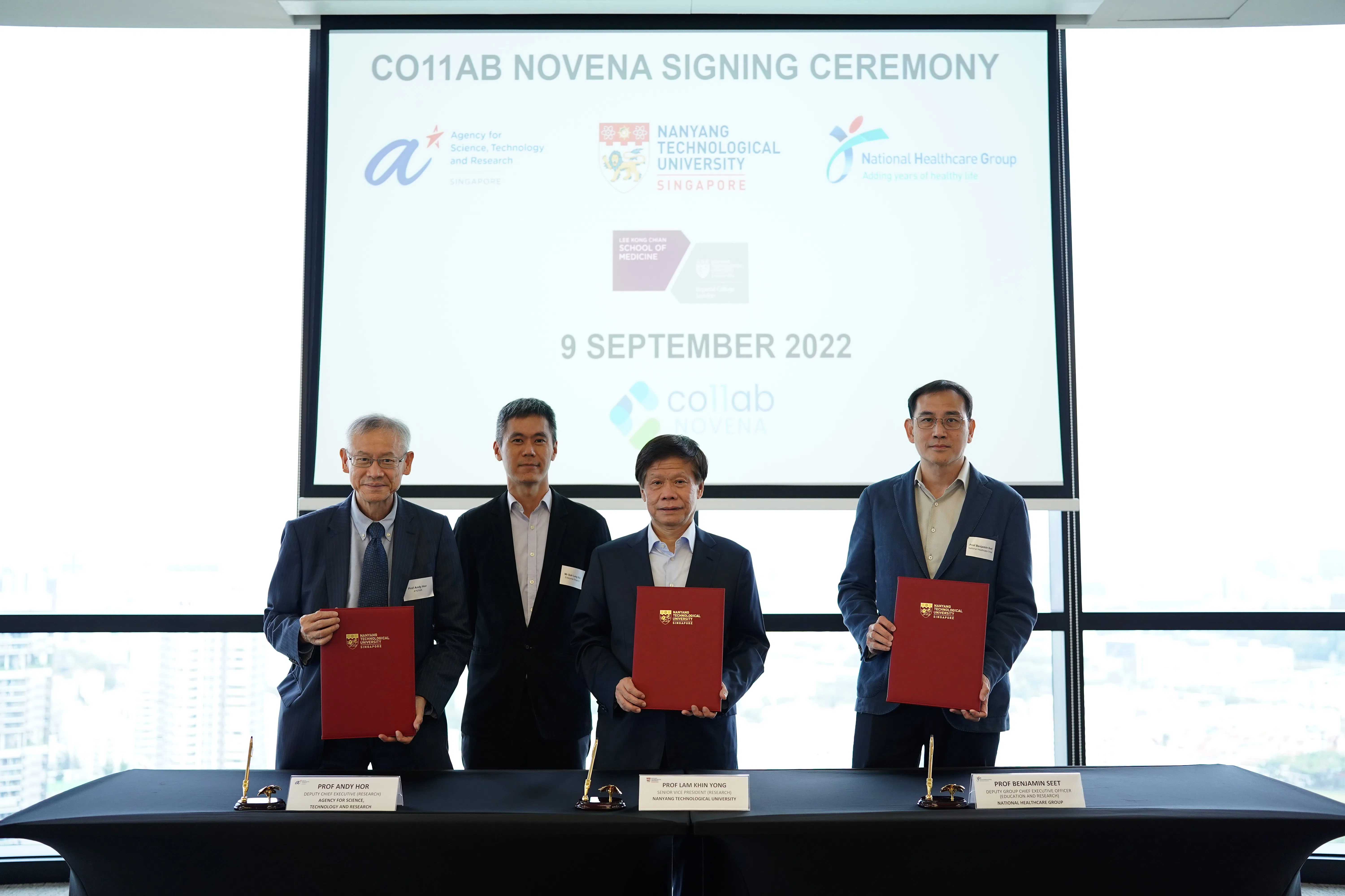 NTU, A*Star, National Healthcare Group launch biomedtech incubator ...