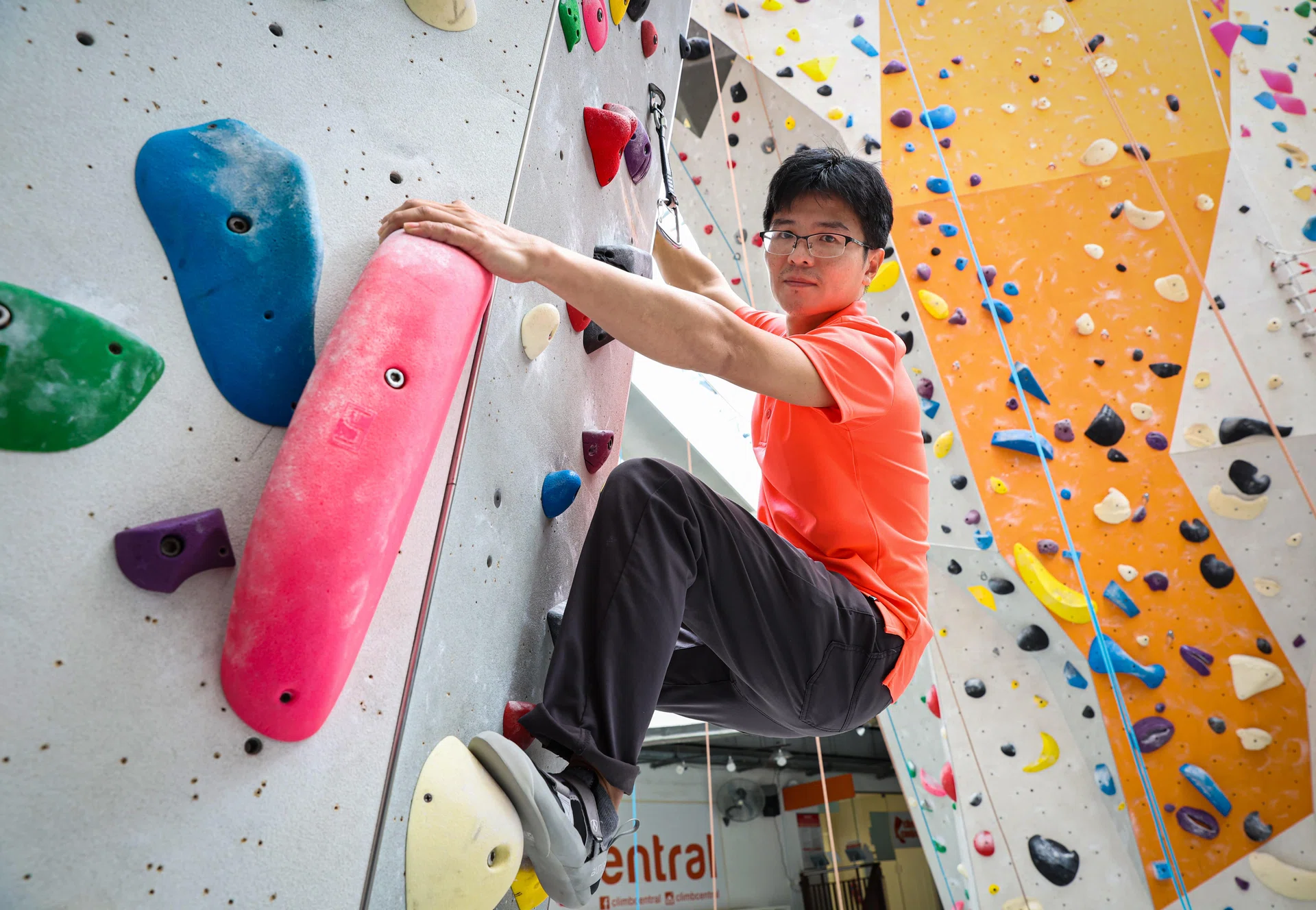 Climb Central keeps a foothold in the crowded rock-climbing market
