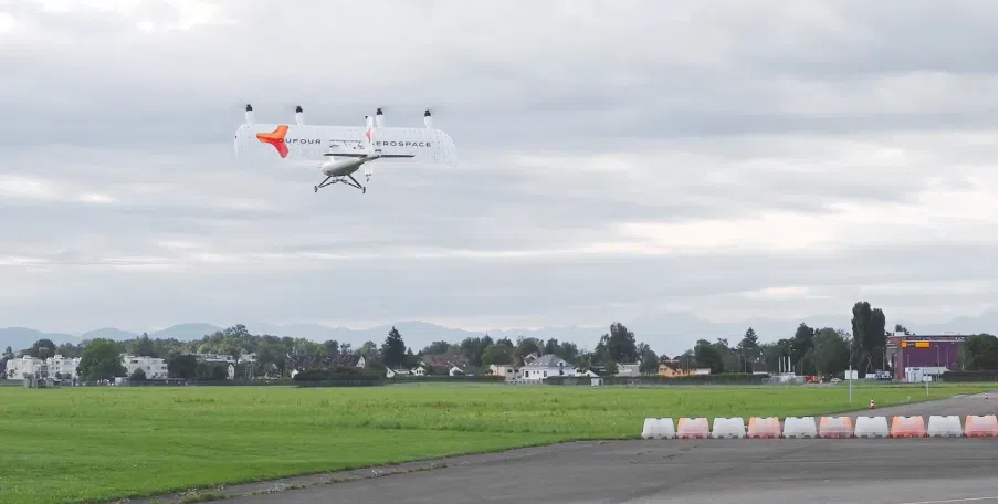 DroneDash, Aerodyne aim for world’s first cross-border drone delivery ...