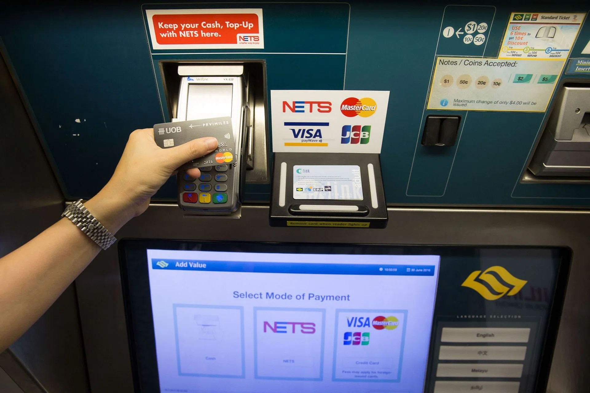 Commuters can top up Cepas cards using credit and debit cards from Jan ...
