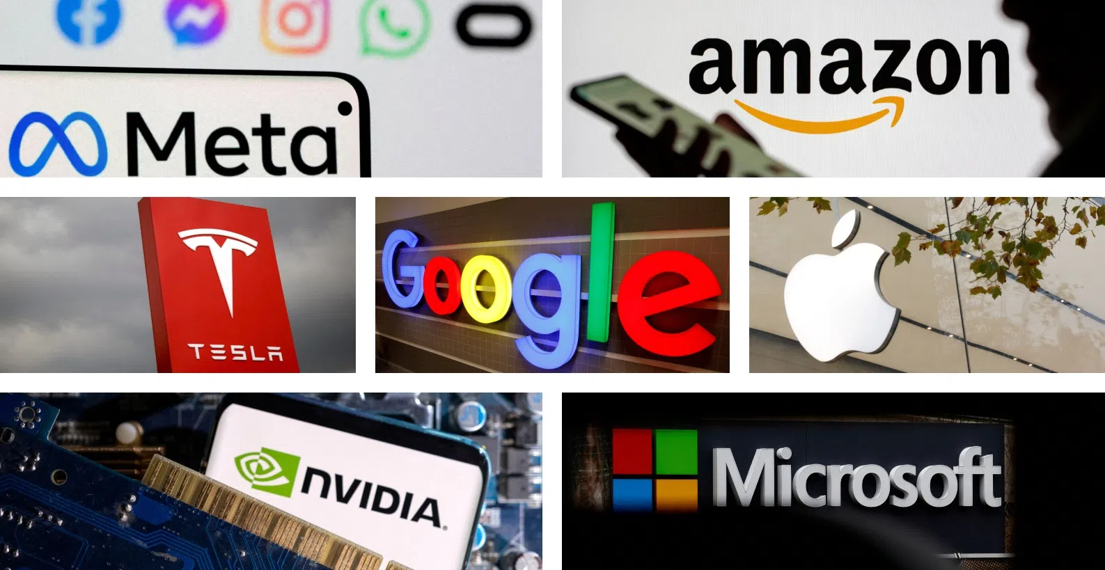 ‘Magnificent seven’ tech stocks drive US equity domination to new highs ...