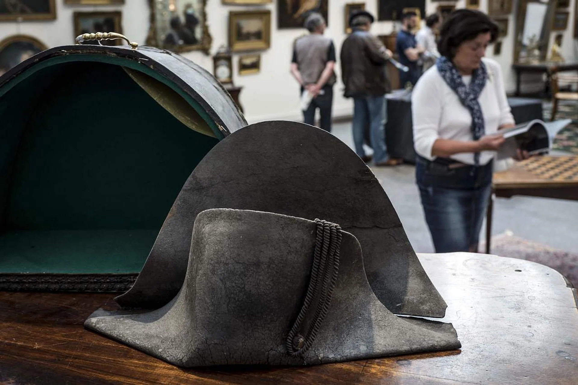 Napoleon's hat, dropped at Waterloo, is picked up at auction for US ...