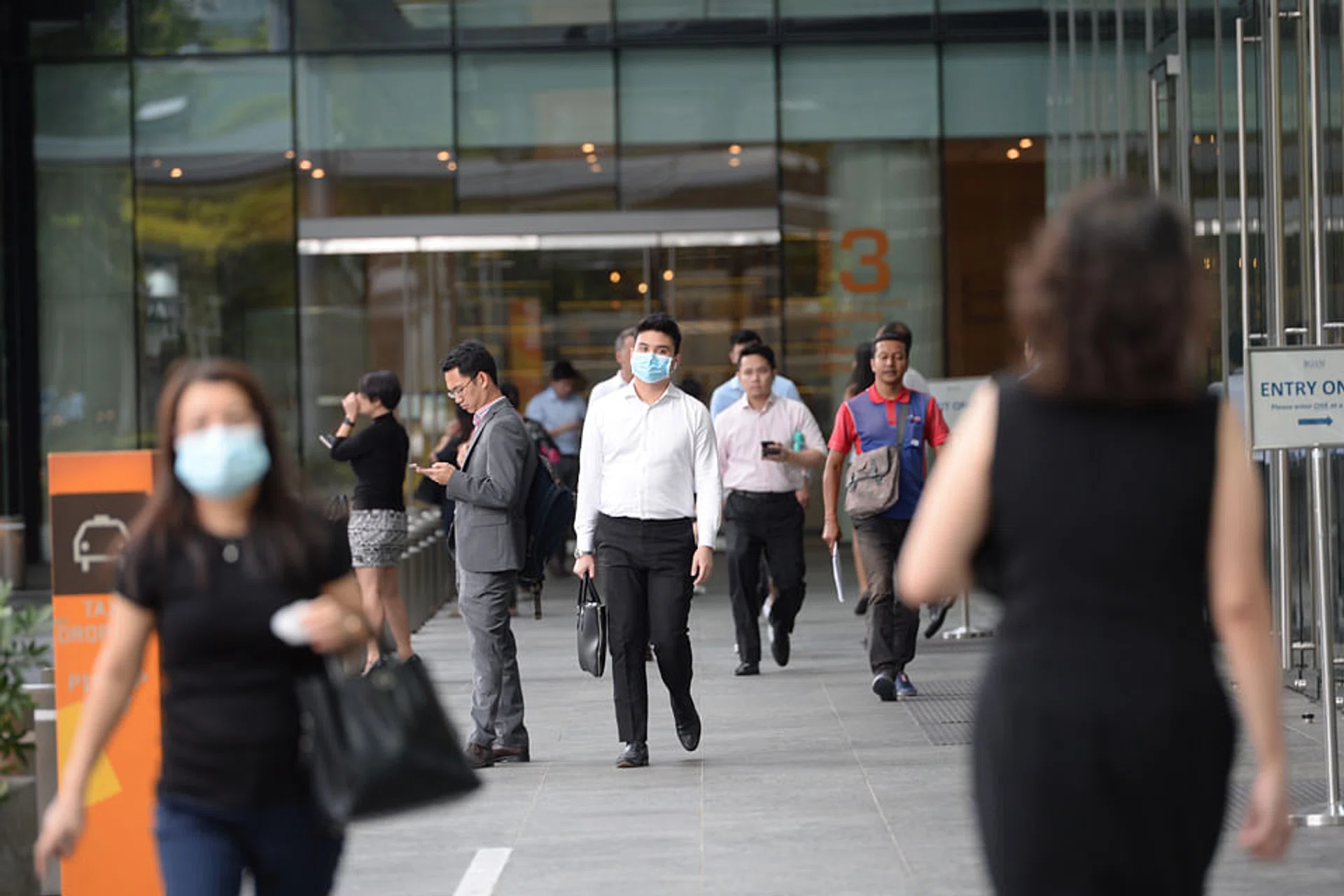 200 DBS staff vacate MBFC after case confirmed - The Business Times