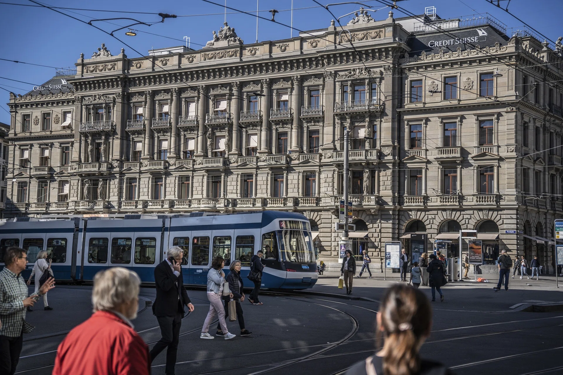 S&P cuts Credit Suisse to one level above junk status on risks - The ...