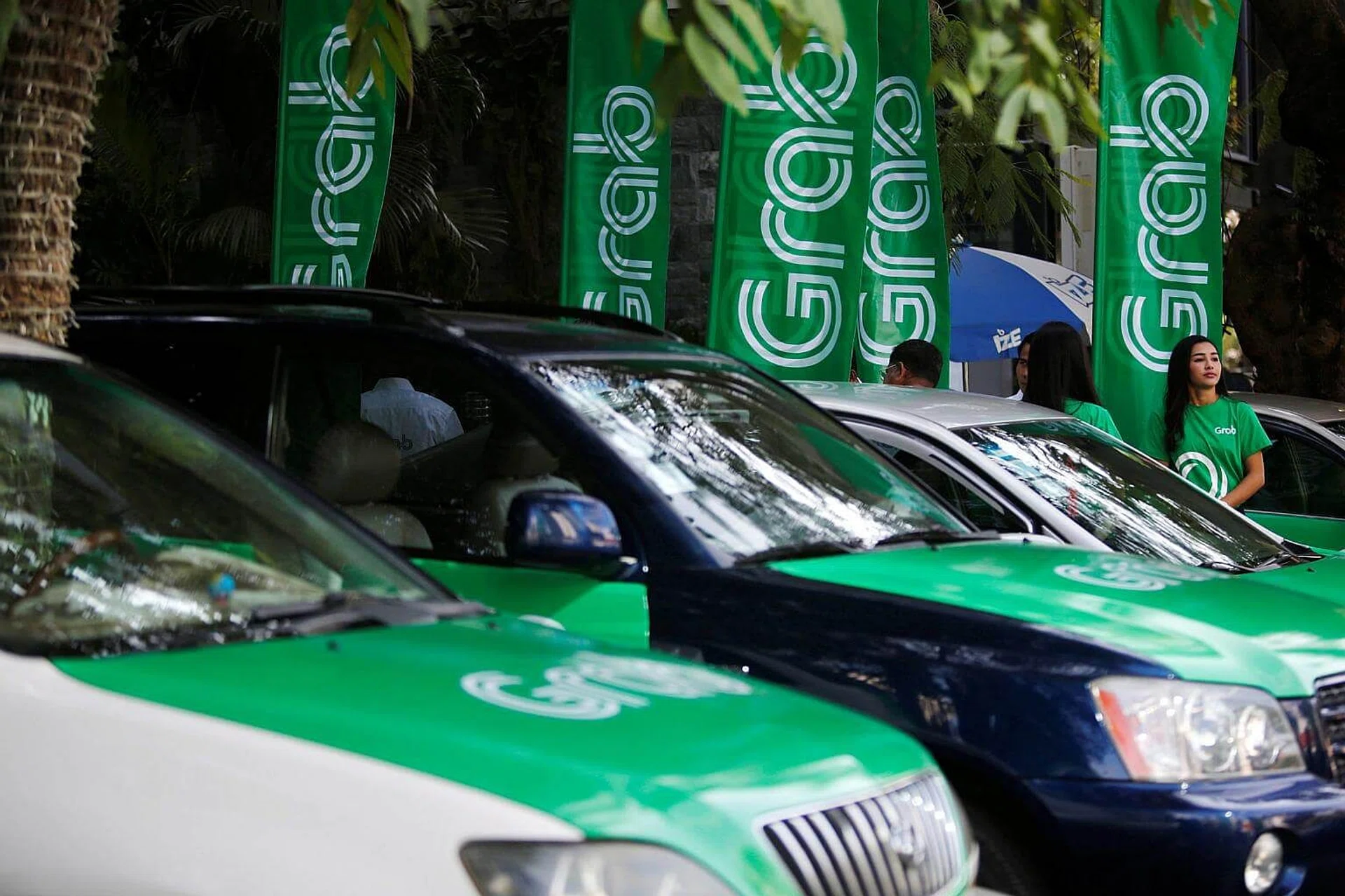 Ride-hailing firm Grab launches services in Cambodia - The Business Times