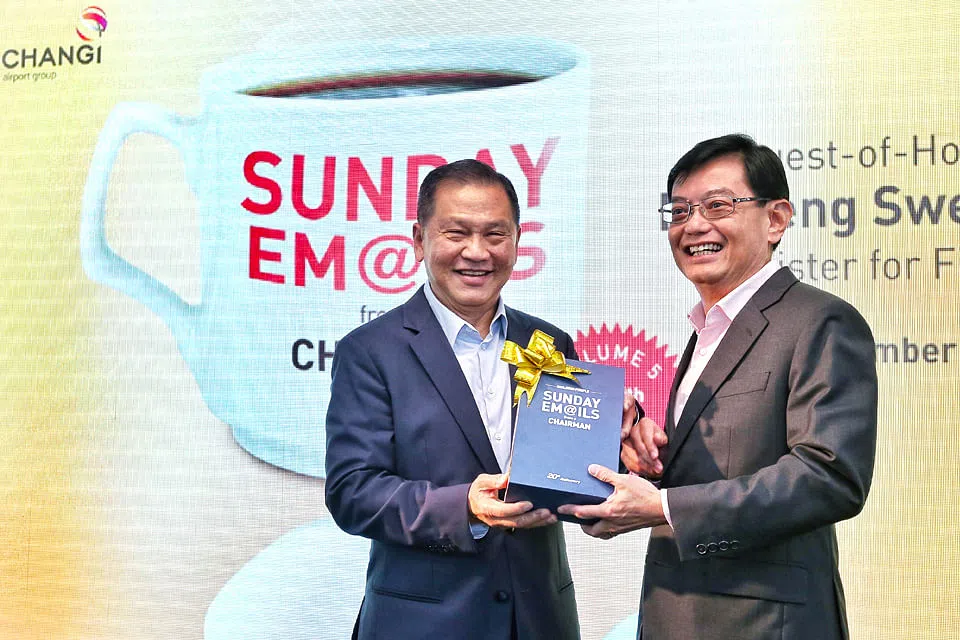 Liew Mun Leong launches new Sunday Emails - The Business Times