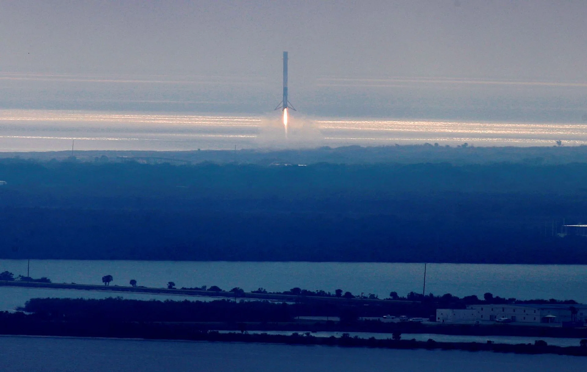 SpaceX launches rocket from NASA pad in Florida, completes relanding ...