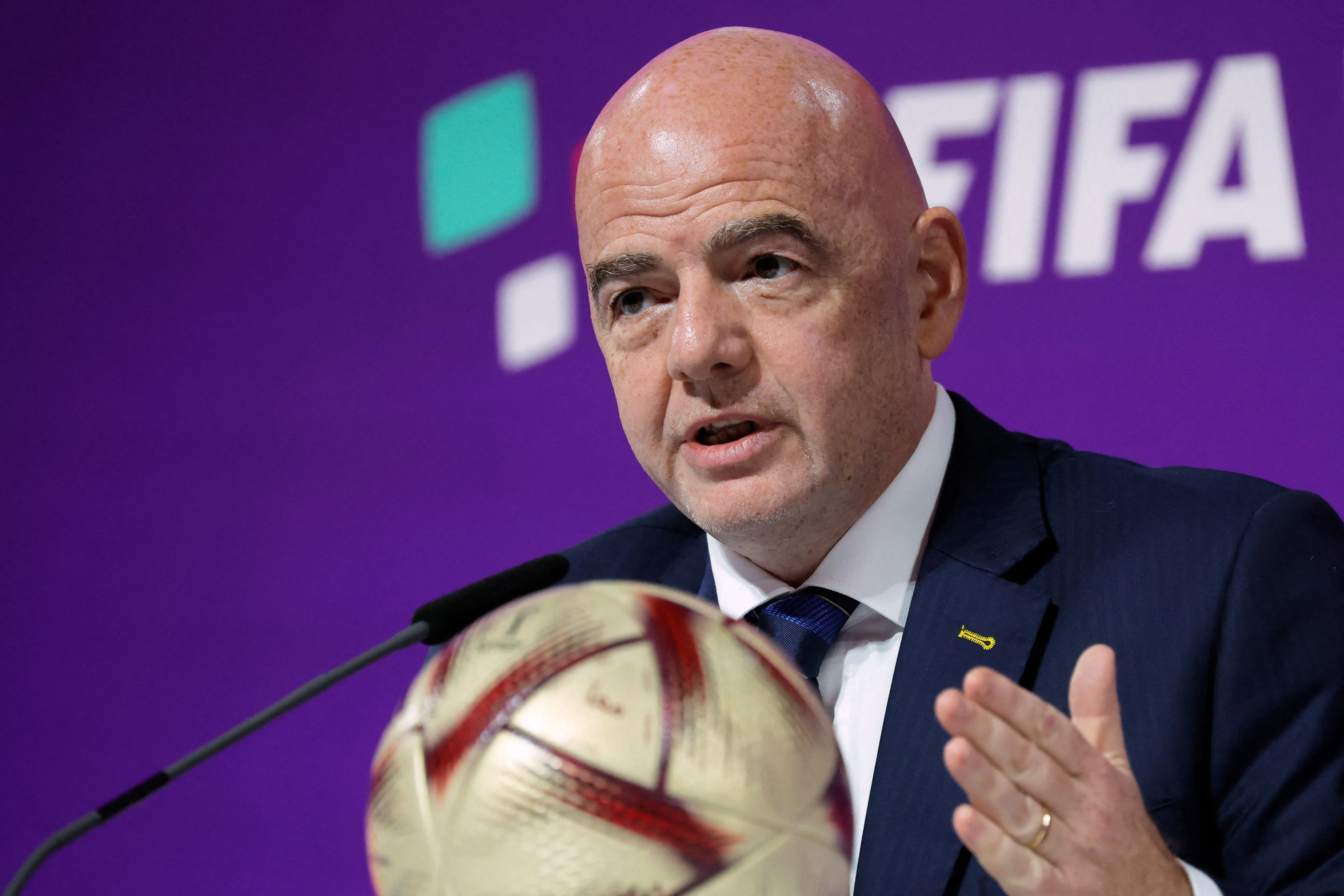 FIFA chief announces plans for 32-team Club World Cup - The Business Times