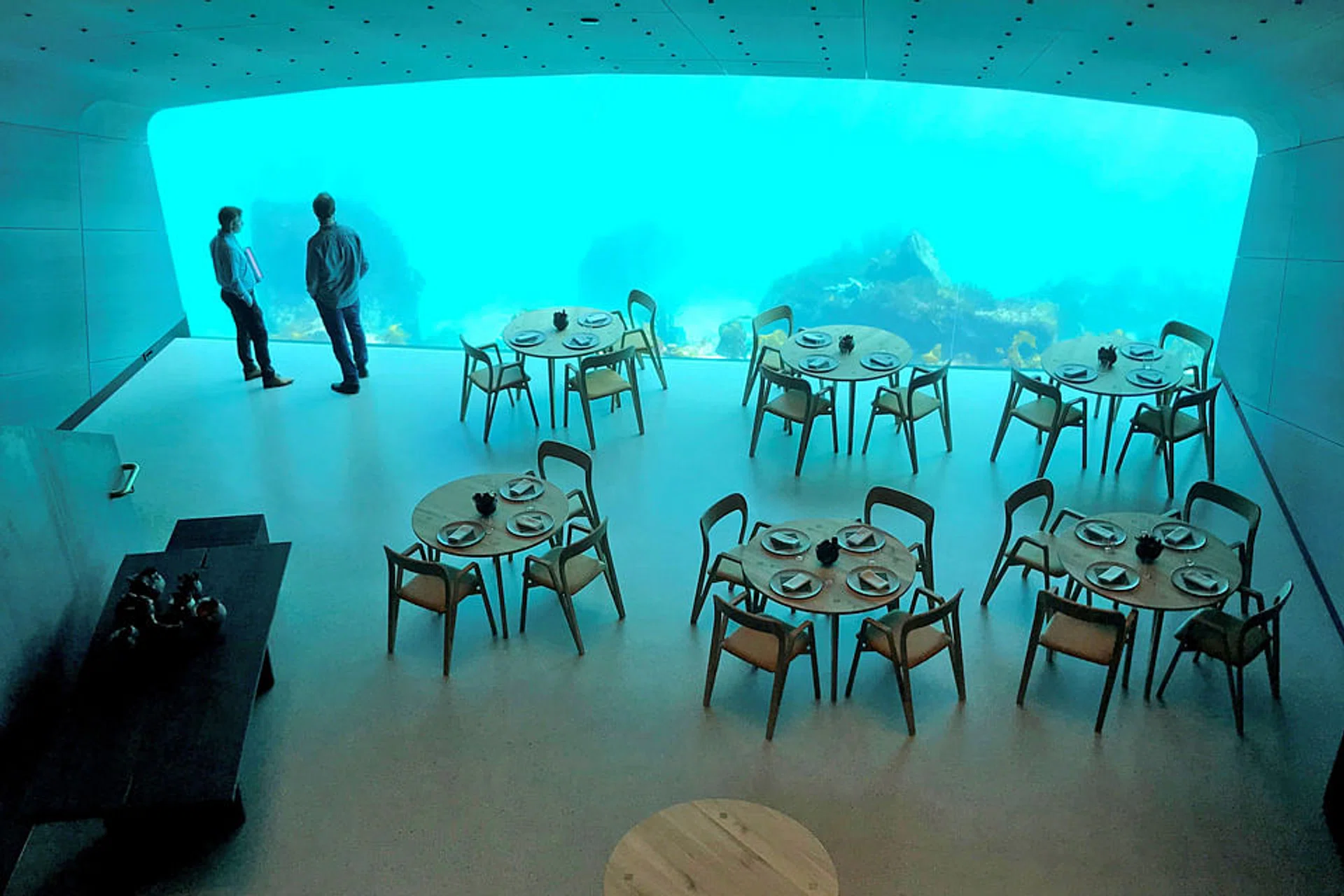 Europe's first underwater restaurant opens - The Business Times