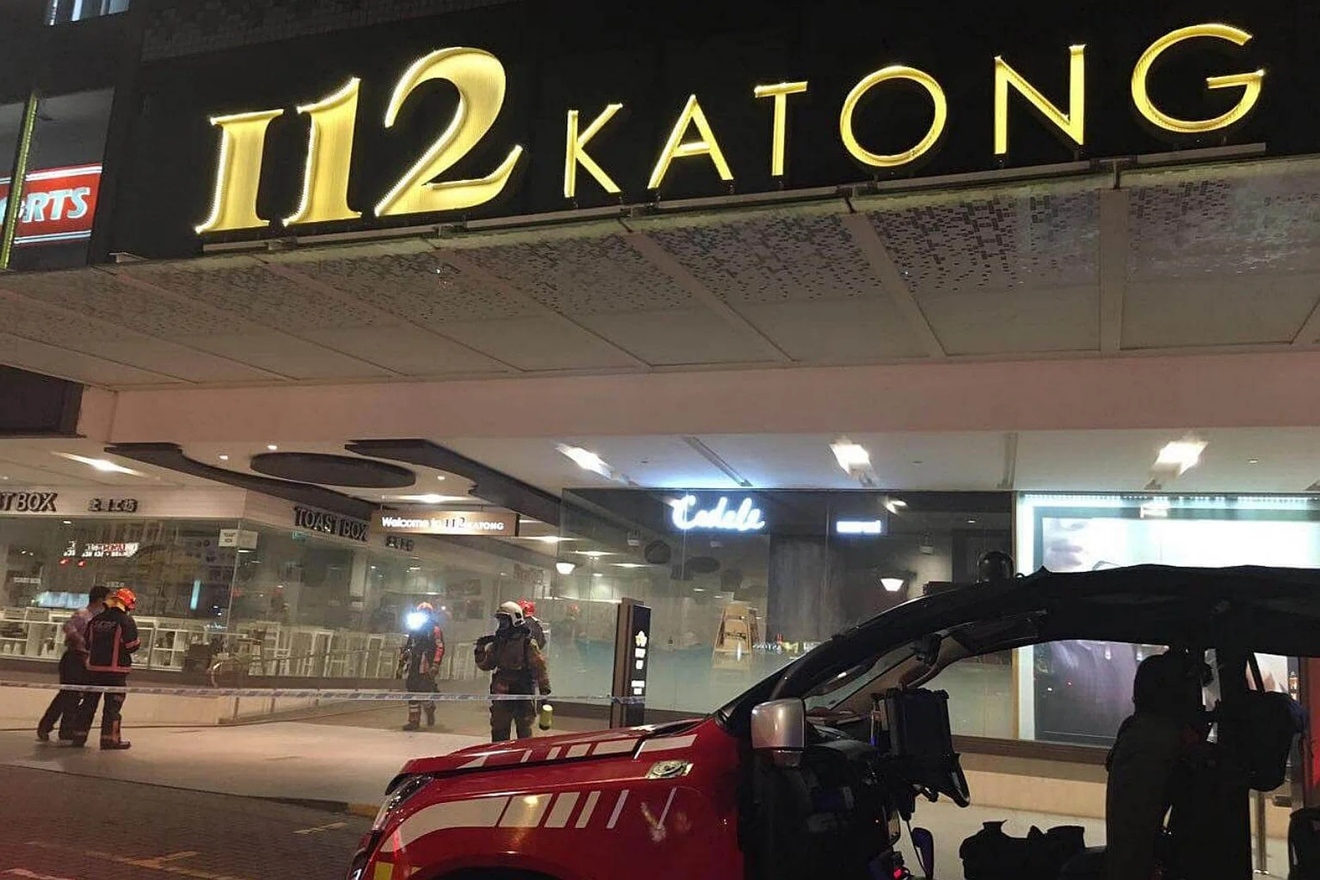 Shoppers evacuated from 112 Katong mall after fire alarm - The Business ...