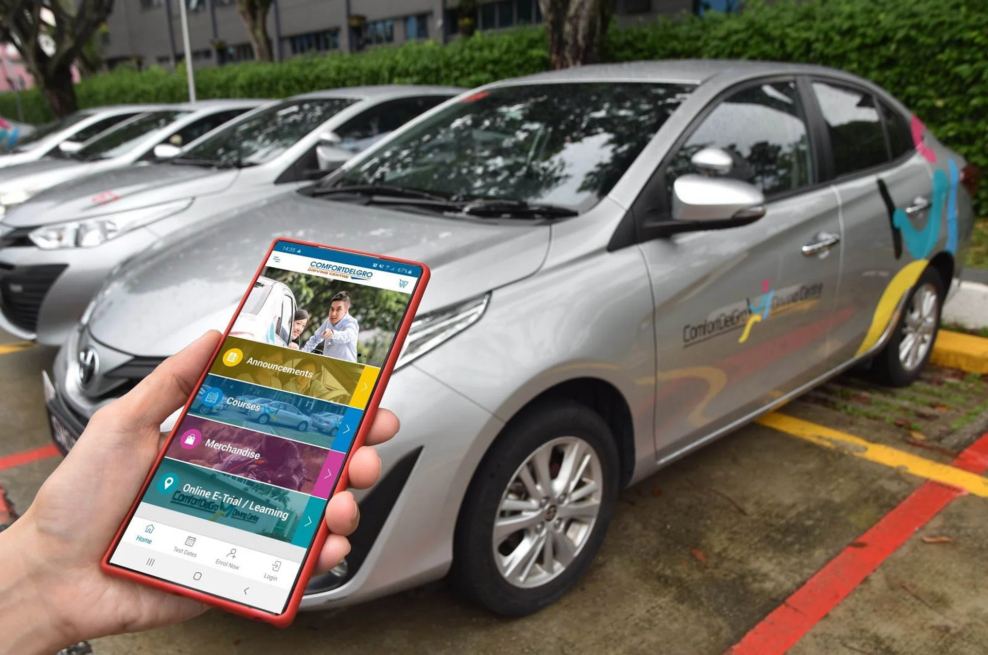 ComfortDelGro launches app for learners at driving centre - The ...