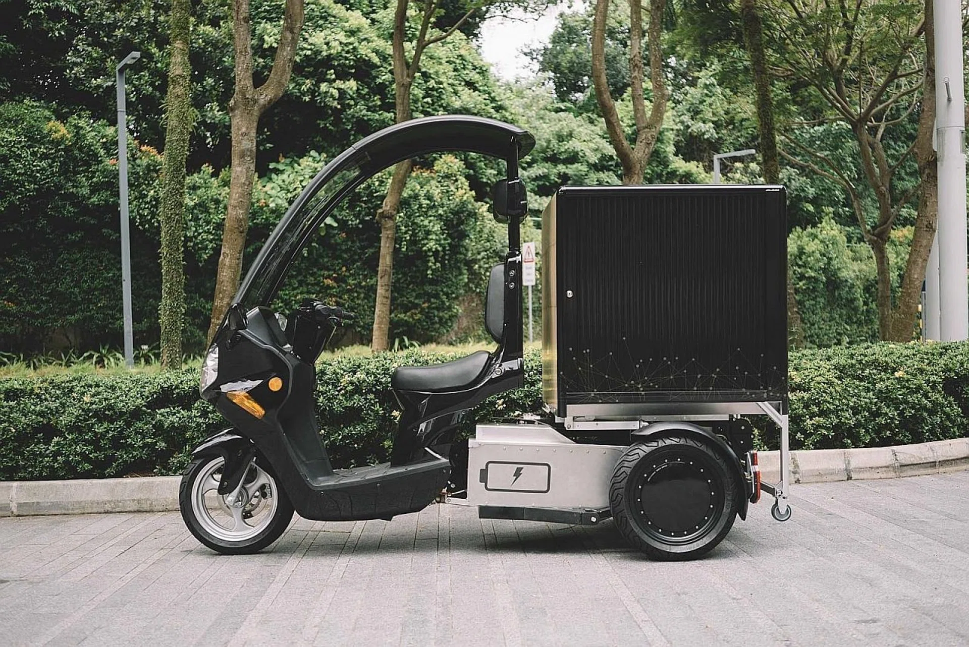 SingPost launches trial of mail delivery e-vehicle - The Business Times