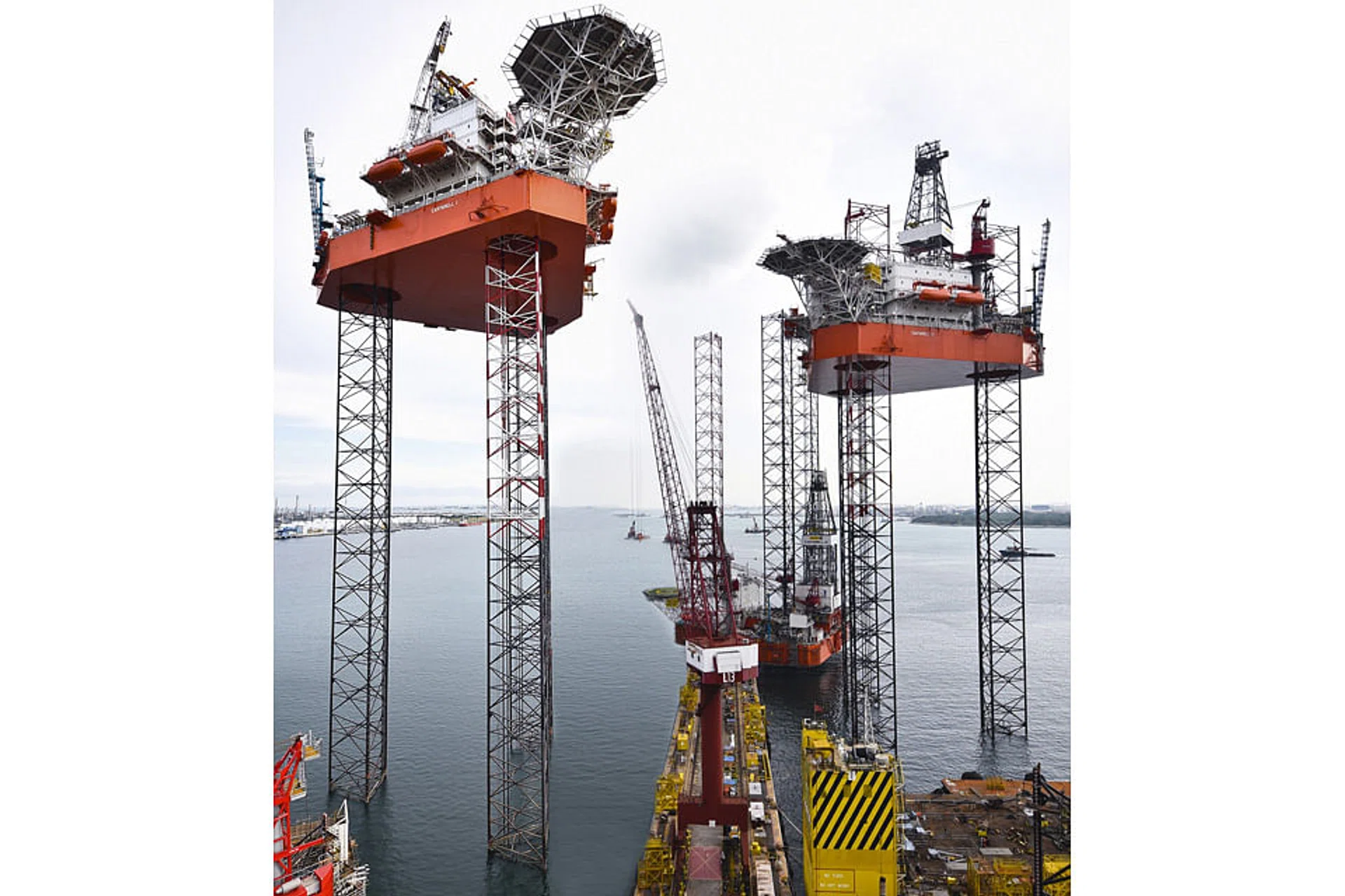 Keppel delivers first pair of Grupo R jackup rigs - The Business Times