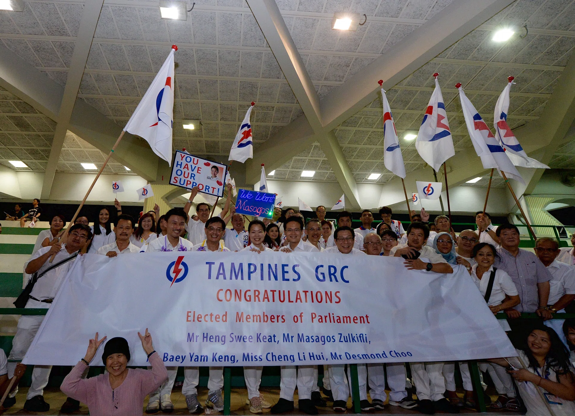 PAP keeps Tampines GRC with 72% of votes - The Business Times