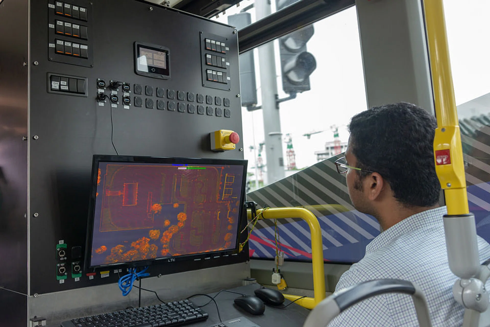 NTU, Volvo launch world's first autonomous electric bus for trial - The ...