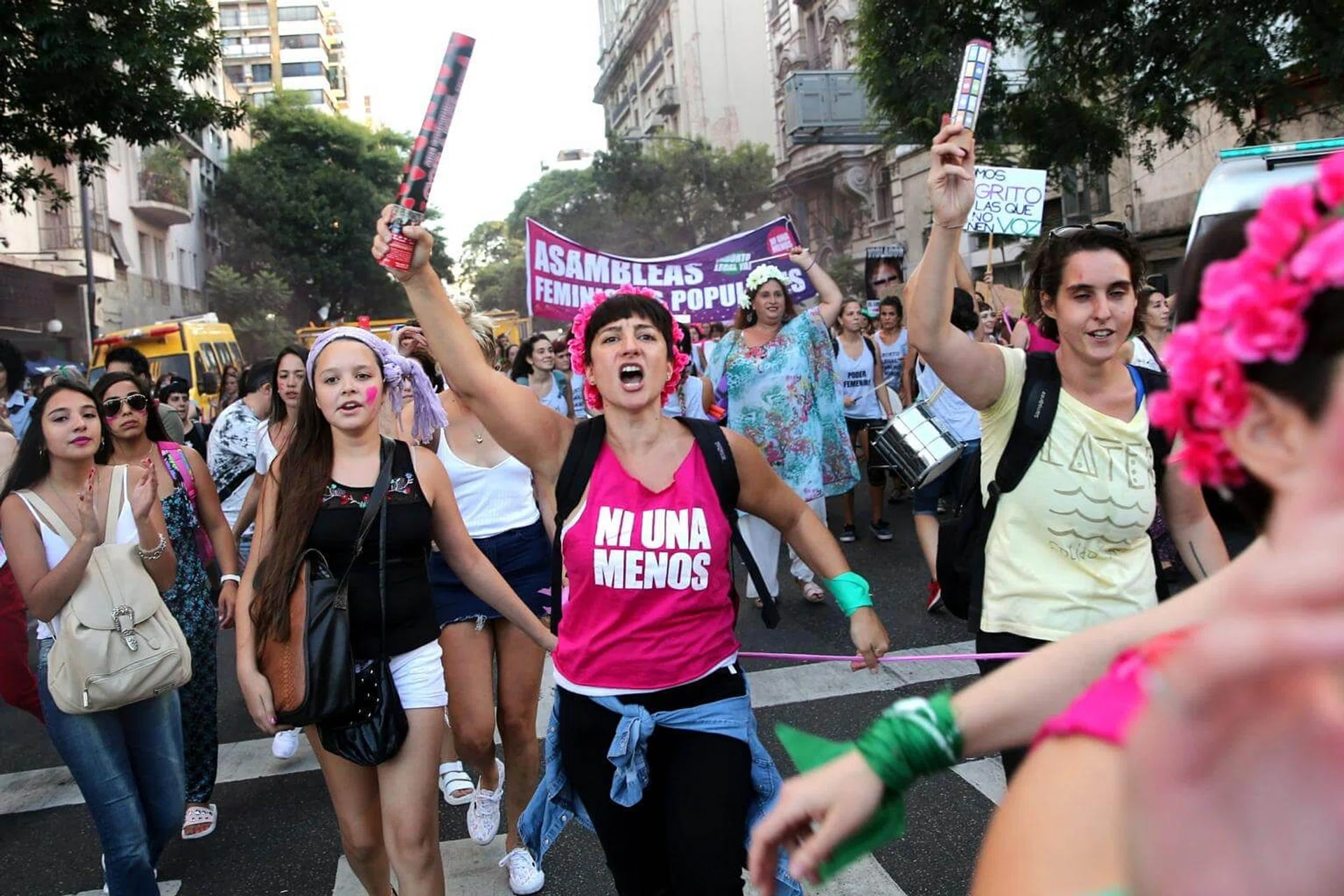 Women's Day marches fill Latin America capitals to denounce femicide ...