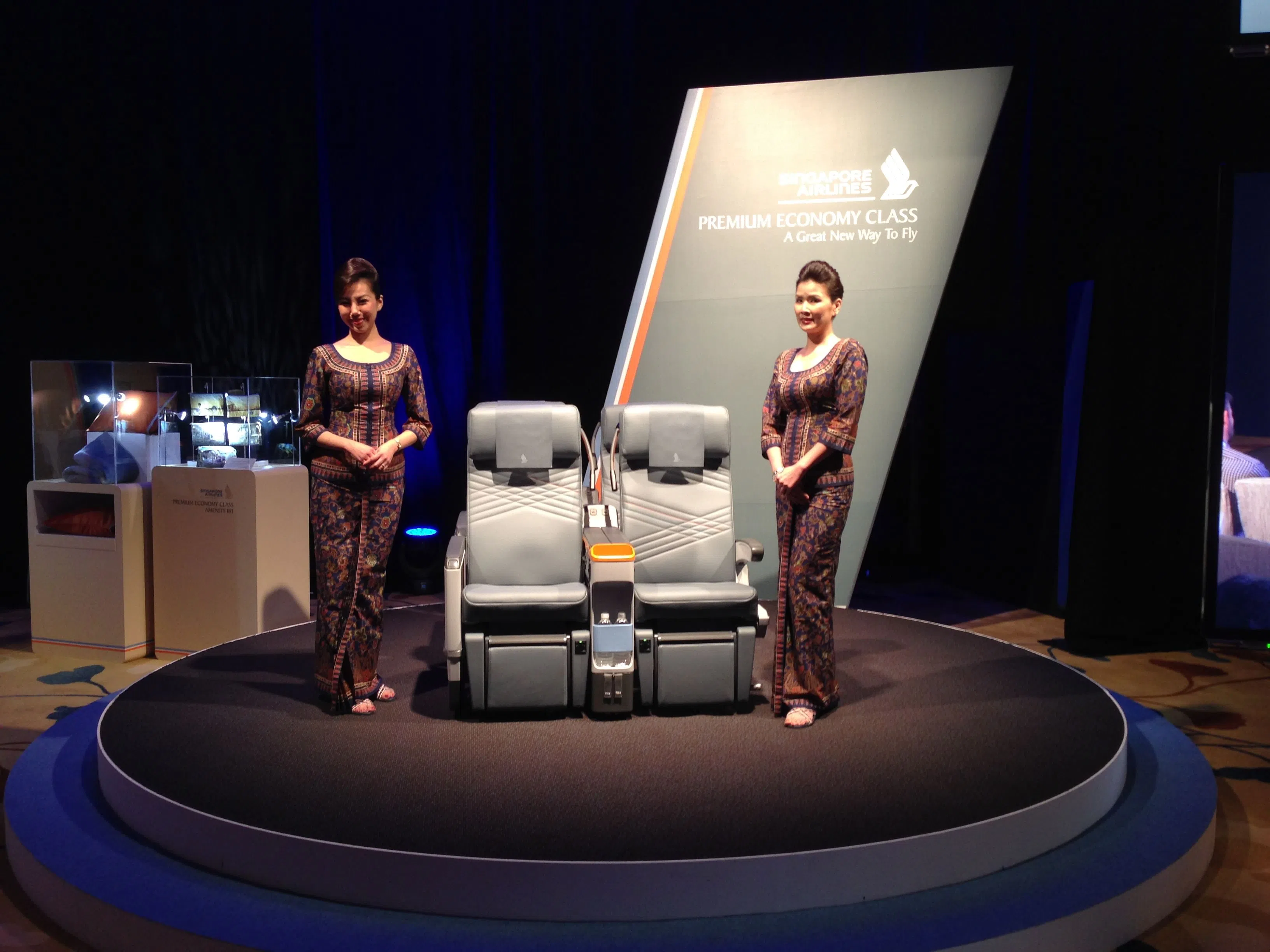 SIA unveils new Premium Economy seats, in-flight offerings - The ...