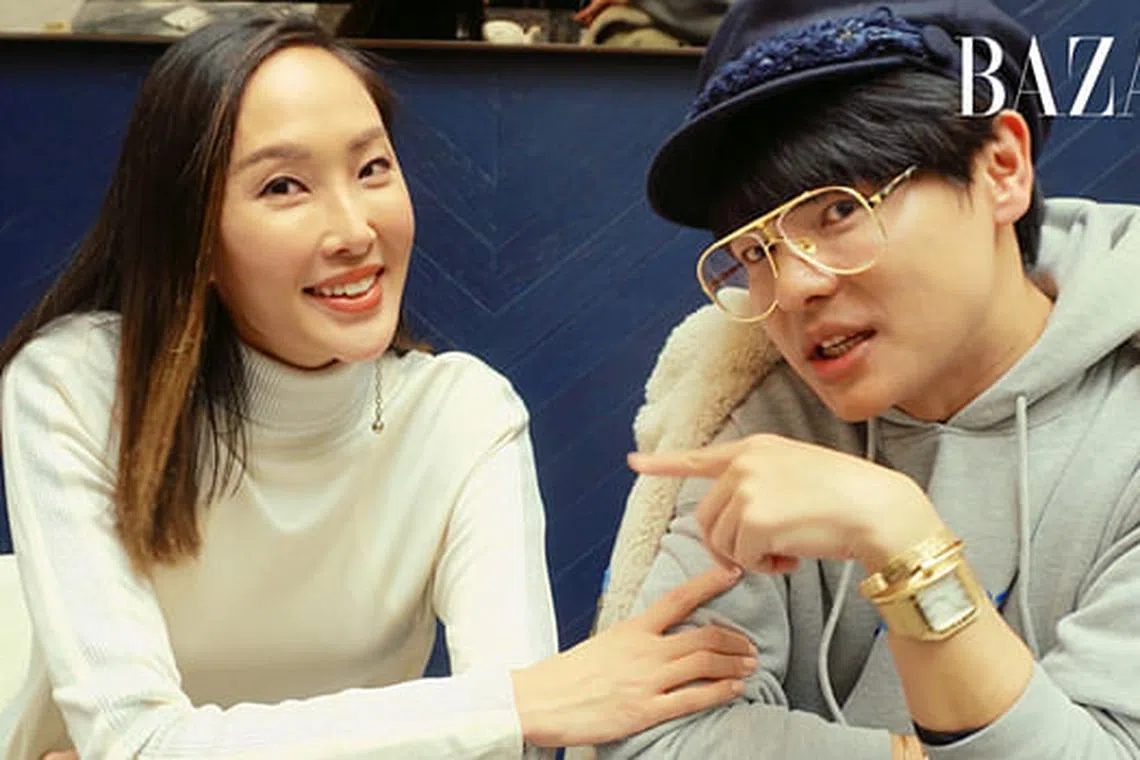 Café à la Mode: EIC Kenneth Goh With Super-Influencer Chriselle Lim ...