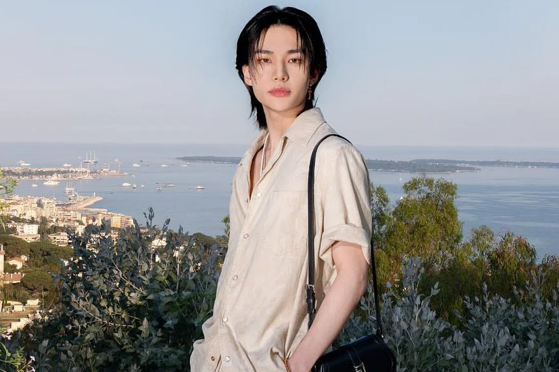 Hyunjin Is The New Global Ambassador And Face Of Versace | Harper's ...
