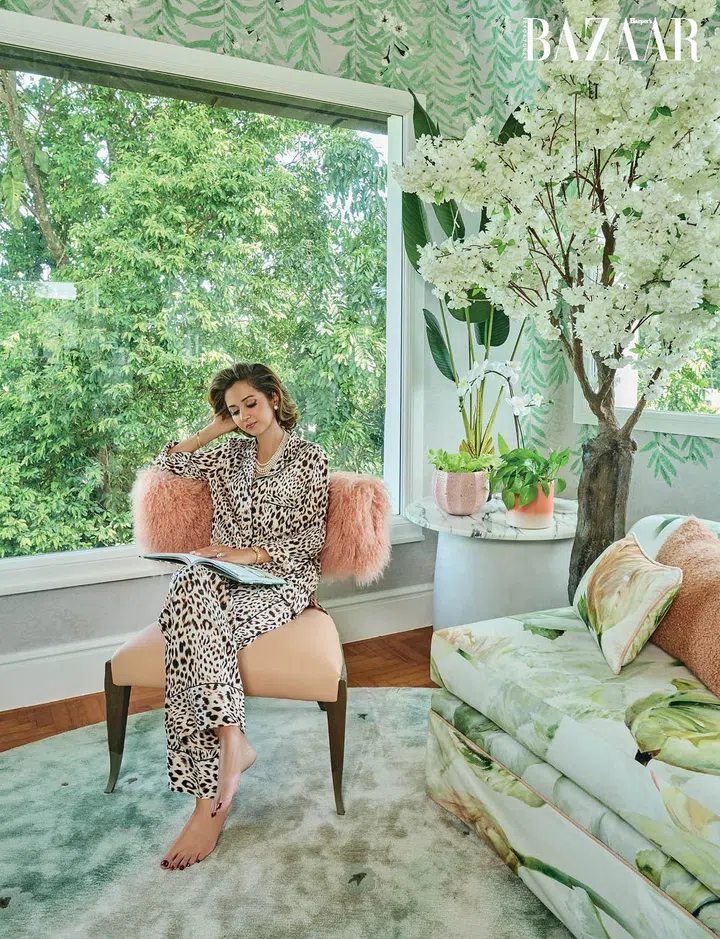 A Fashionable Life: Nikki Hunt's Lush Home Is A Garden Of Envy | Harper ...
