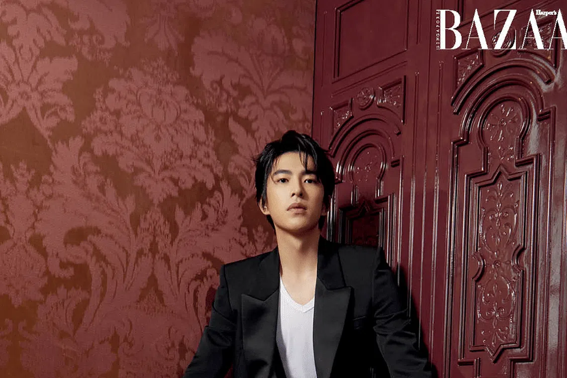 Taiwanese Actor Tseng Jing-hua Is Ready For His Close-Up | Harper's Bazaar Singapore