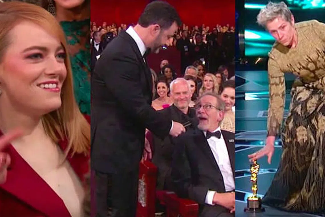 17 Awkward Oscars 2018 Moments That Made Us Laugh and Cringe | Harper's ...