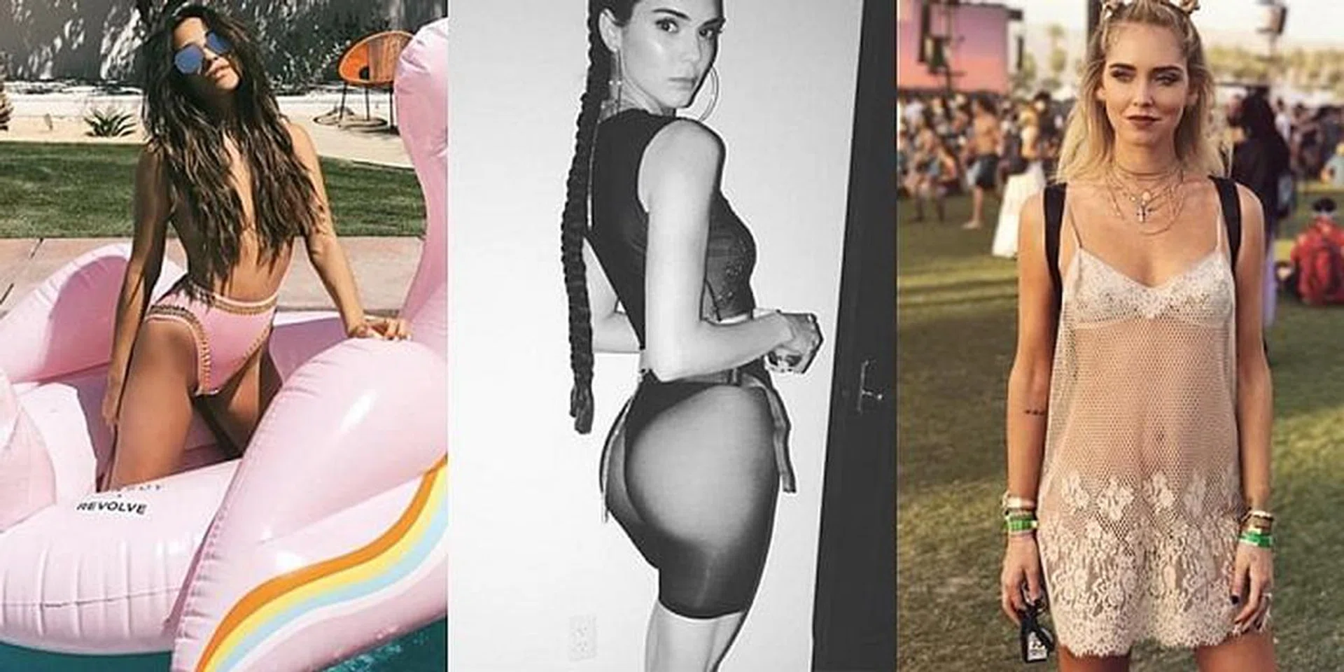 The Most Naked Celebrity Looks At Coachella 2017 Harper S Bazaar