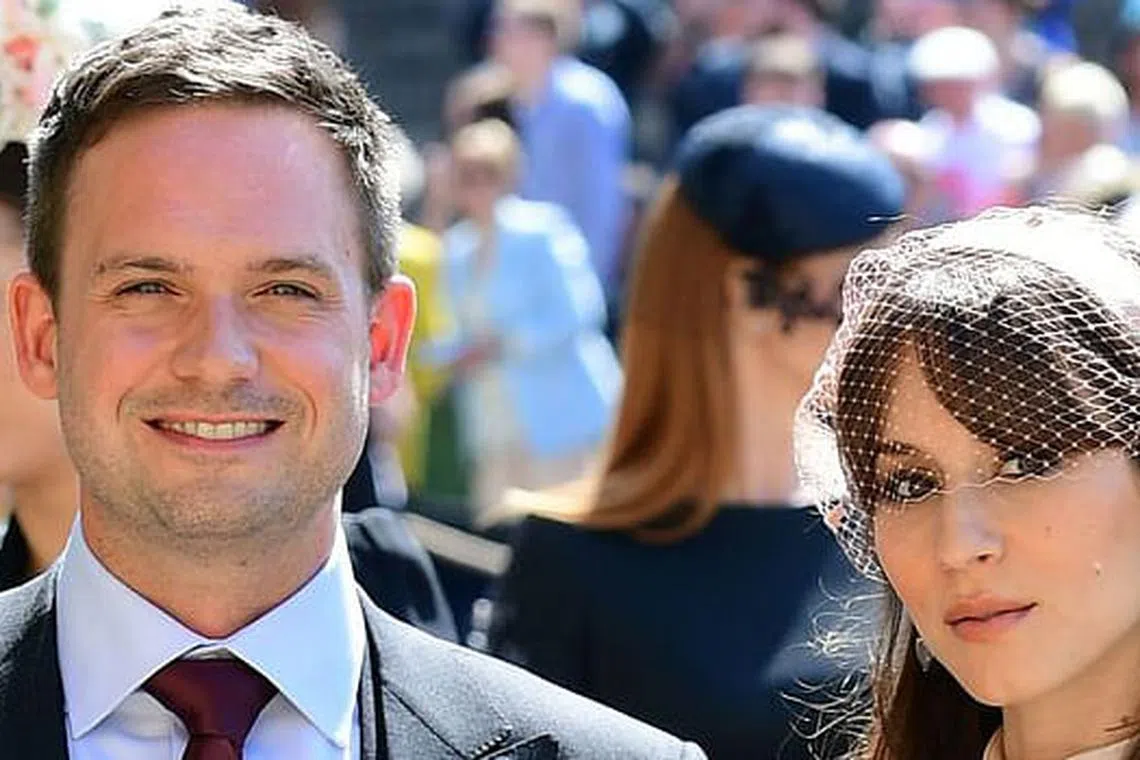 The Entire 'Suits' Cast Attended The Royal Wedding | Harper's Bazaar ...