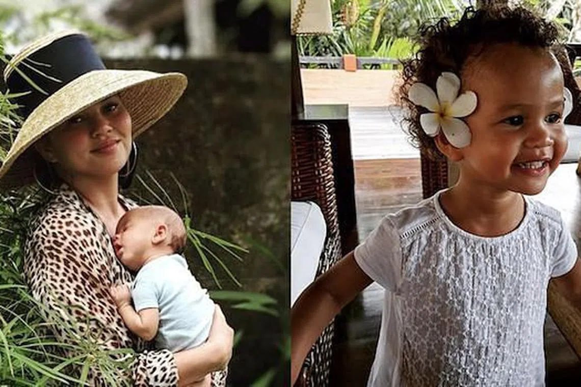 The Legends Are On A Gorgeous Beach Vacation With Miles And Luna ...